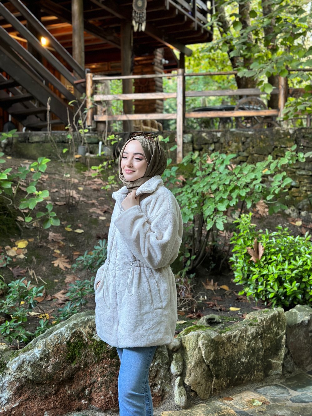 Bbc Louran Peluş Hırka - Ekru Modelleri En Uygun Fiyatlarla